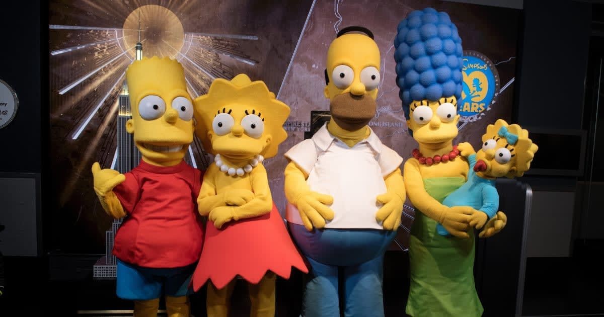 'The Simpsons' predicted a man climbing the Vegas Sphere and the ...