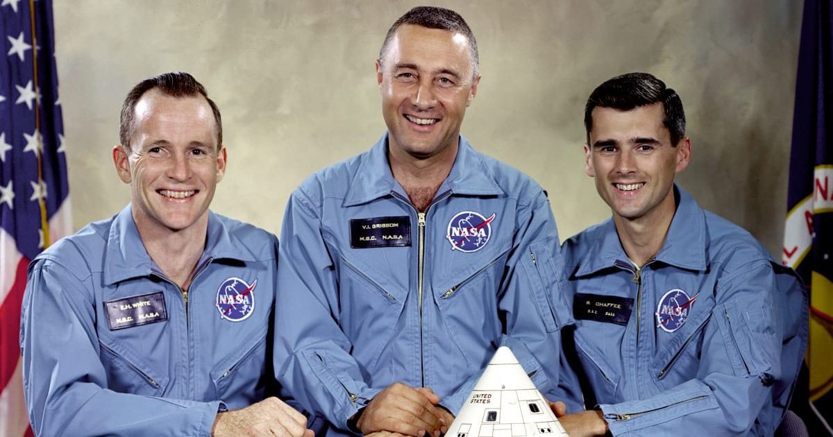 Rare footage of three astronauts moments before they lost their lives ...