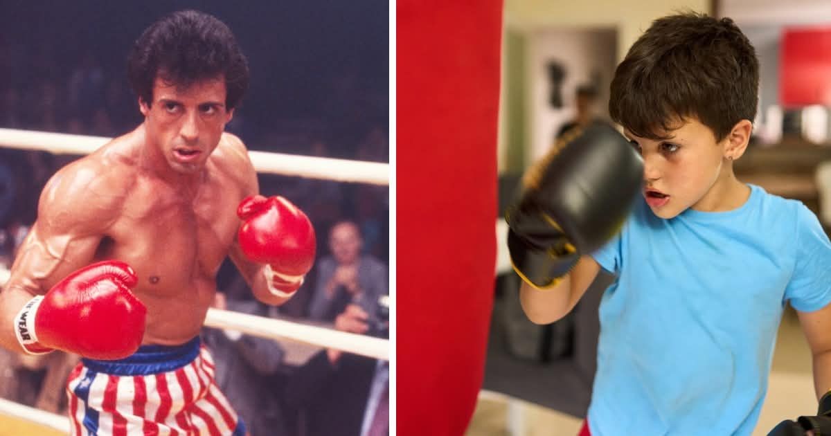 Sylvester Stallone blown away by 9-yr-old boy delivering his iconic ...