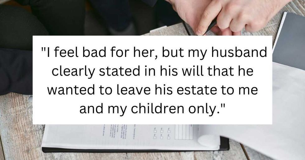 Widow keeps entire inheritance while stepdaughter faces eviction, but ...